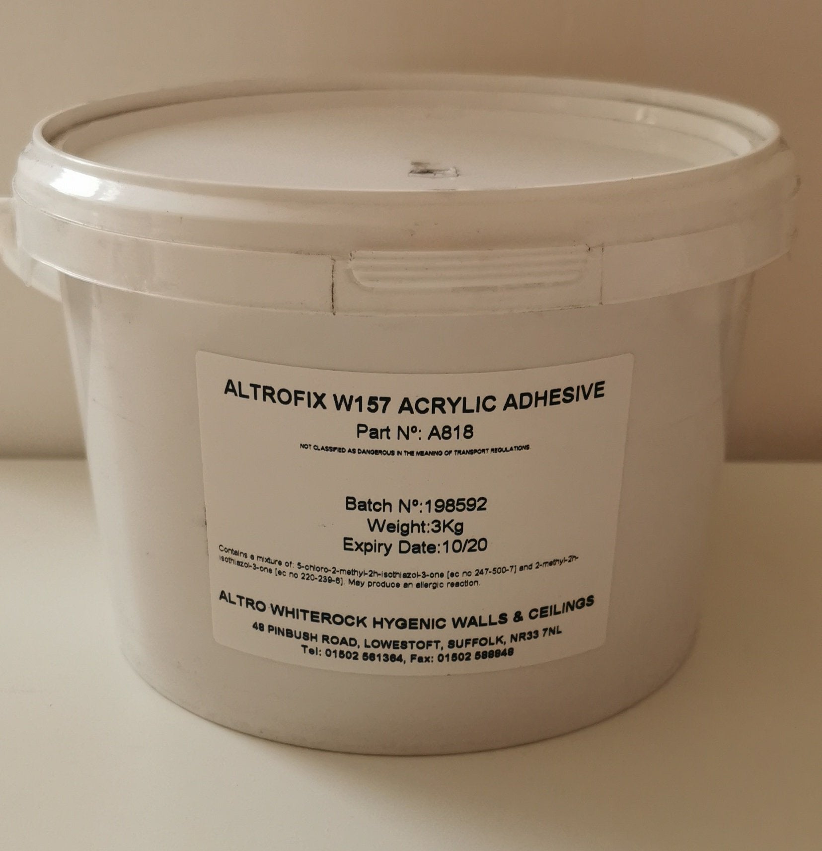 Altro W157 Water Based Adhesive – Altrodirect