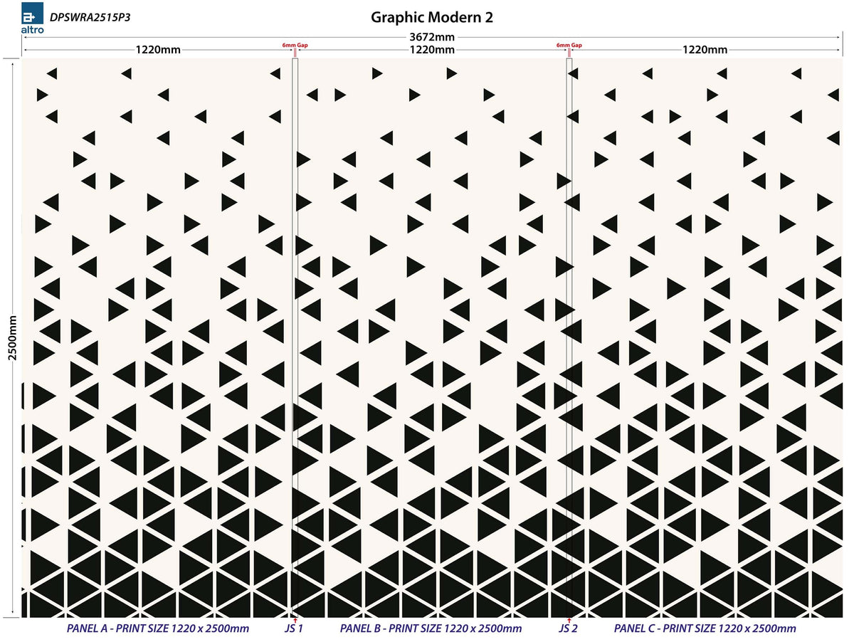 Altro Whiterock Digiclad™ (Custom) Kit Graphic Modern 2 – Altrodirect